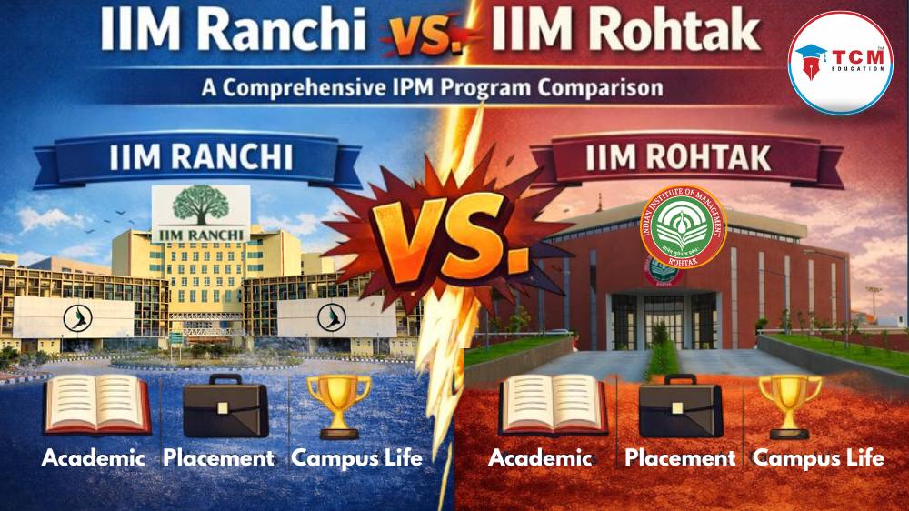 IIM Ranchi vs. IIM Rohtak: A Comprehensive IPM Program Comparison